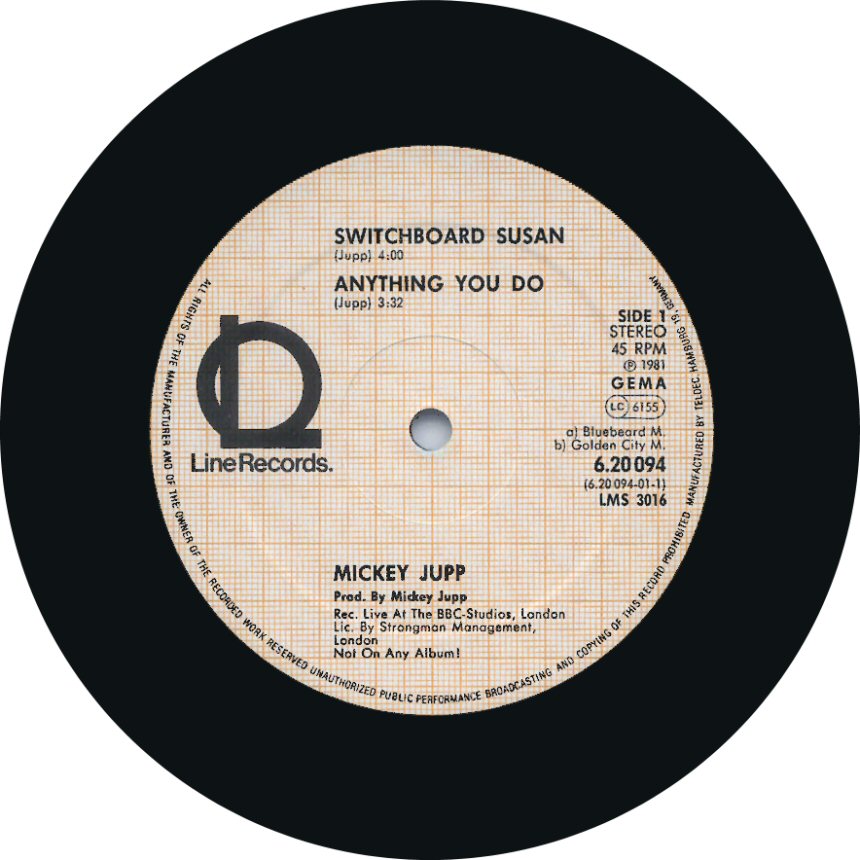 Mickey Jupp 12 Inch Maxi Single Discography